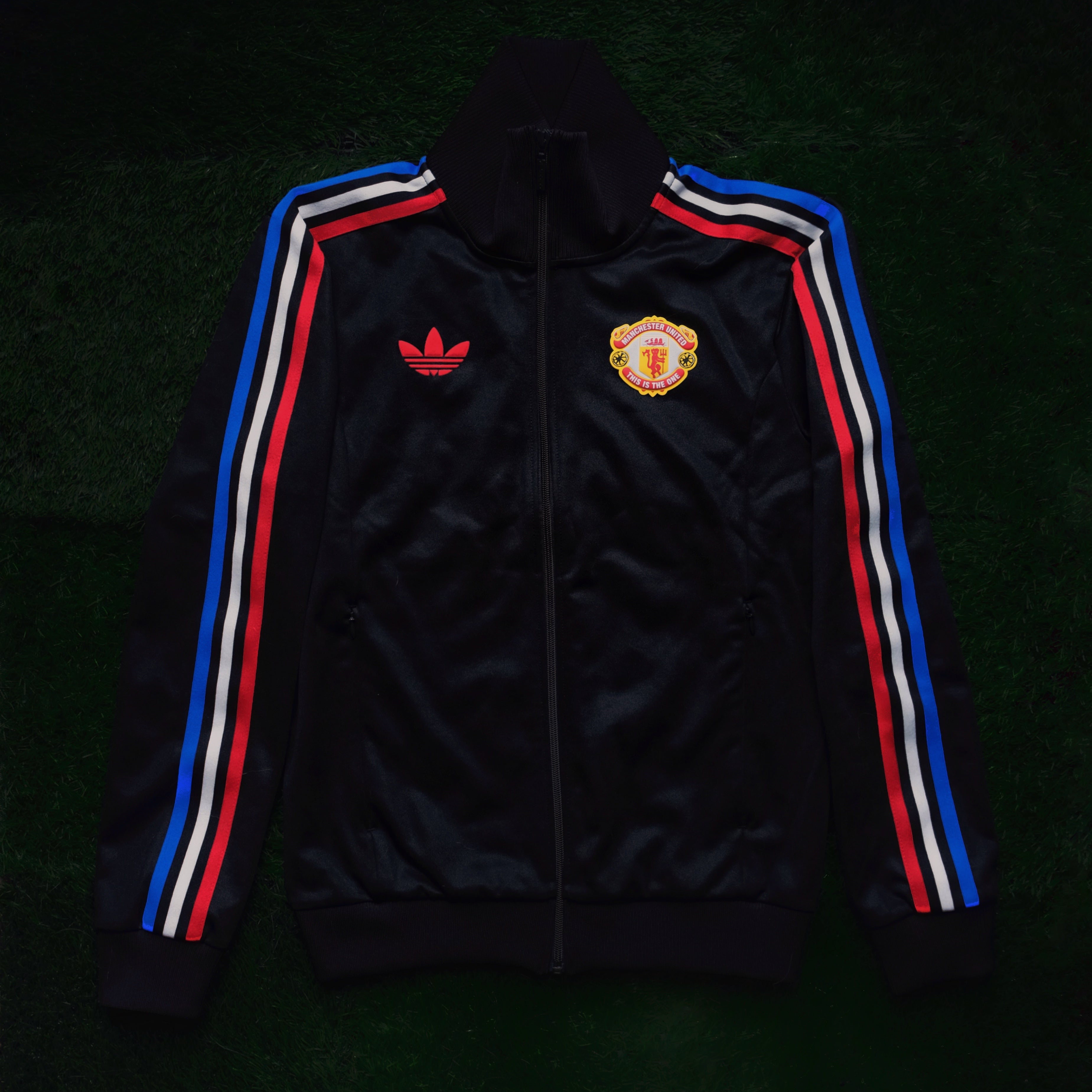 adidas Man Utd Stone Roses Track Top (S) – Double Kick Football | retro ...